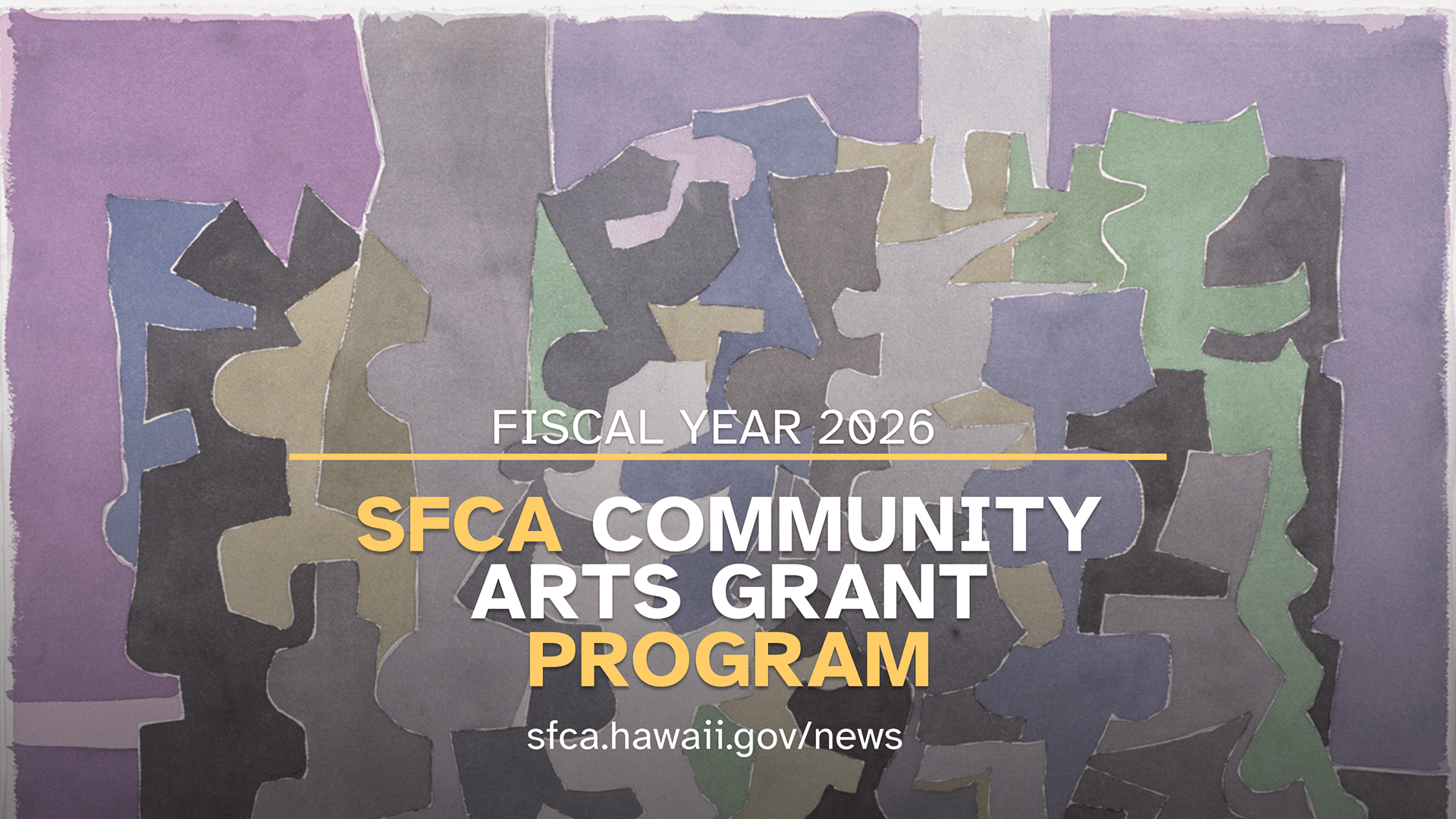 SFCA Community Arts Grant Program intent to apply open for FY2026 ...
