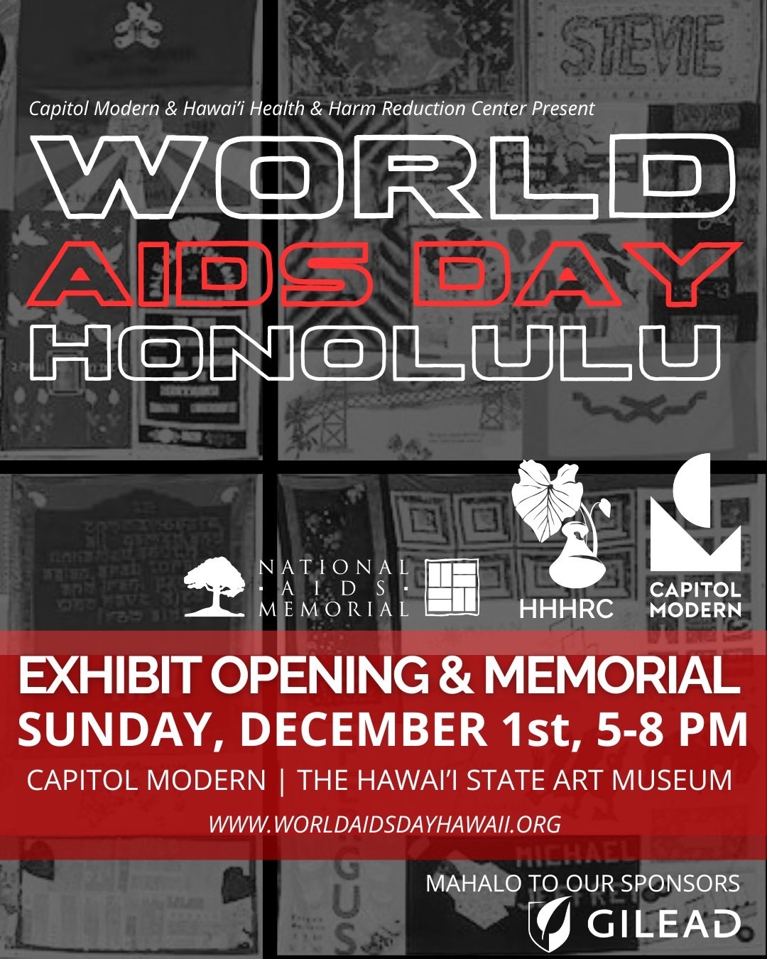 World AIDS Day Memorial Quilt exhibit opens December 1 at State Art ...
